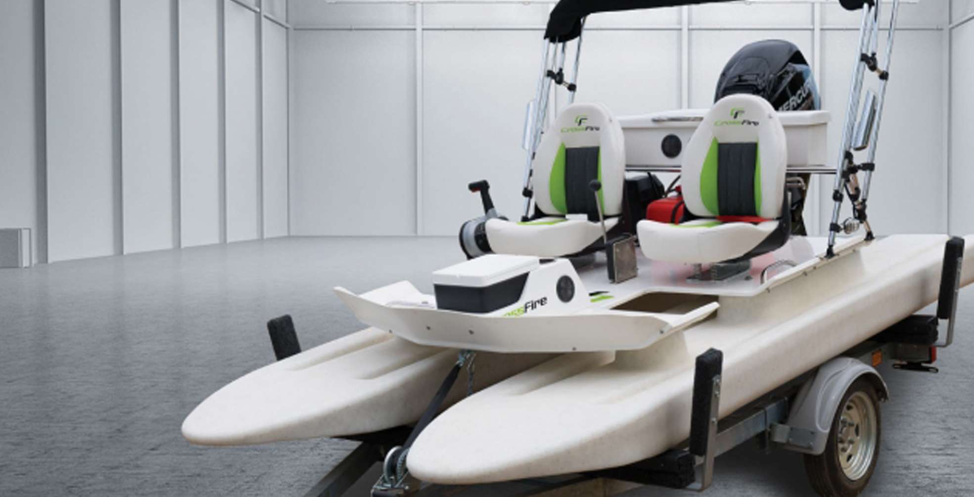 Crossfire Industries Catamarans With Polymer Fusion Labeling - Mold In ...